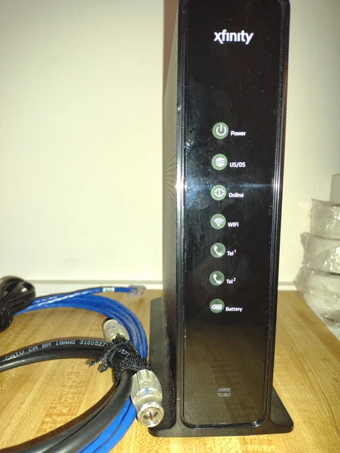 COMCAST/XFINITY ARRIS TG862G/CT Residential Gateway & Router Wireless ...