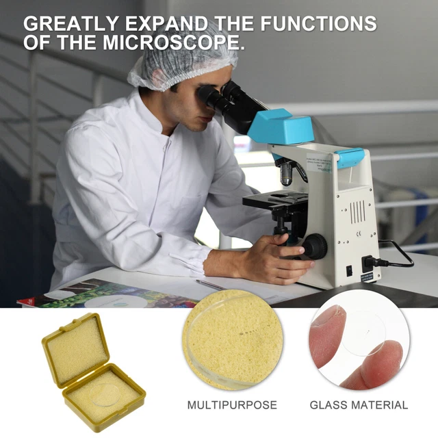 EYEPIECE MICROMETER MICROSCOPE Graticules Measurement Tools Measuring ...