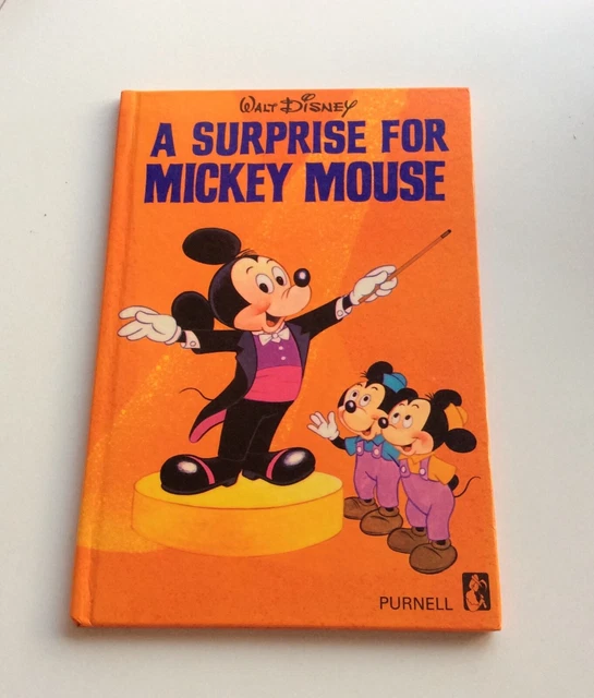 A SURPRISE FOR Mickey Mouse, Walt Disney, Purnell & Sons, 1972 EUR 10 ...