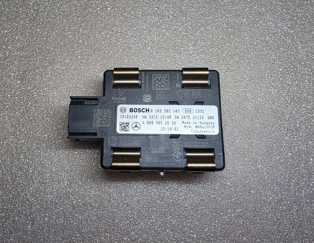 ORIGINAL MERCEDES-BENZ RADARSENSOR Distronic Radar Sensor A0009052616 ...