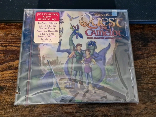 THE MAGIC SWORD - Quest For Camelot Cd Soundtrack - **New** - Patrick ...