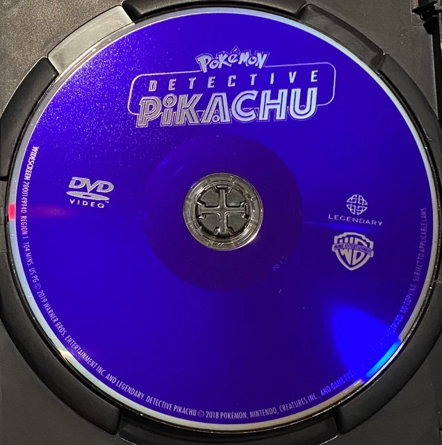 POKÉMON DETECTIVE PIKACHU - DVD ****DISC ONLY (NEW) $2.77 - PicClick
