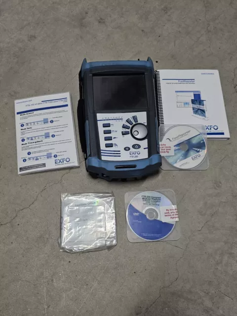 EXFO FTB-200 FTB-7200D SM fibre OTDR 1310nm 1550nm FTB-200-S1 FTB-7200D ...