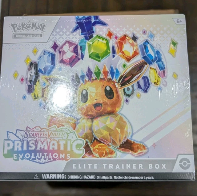 POKÉMON PRISMATIC EVOLUTIONS Elite Trainer Box - Sealed $157.44 ...