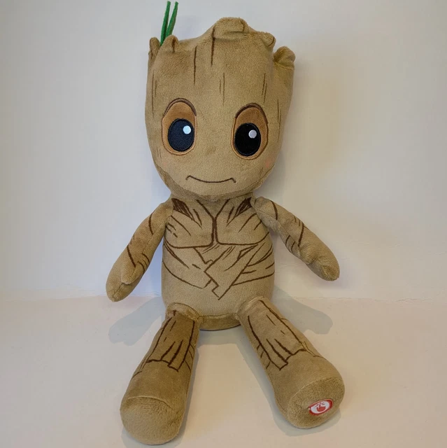 MARVEL GUARDIANS OF The Galaxy Baby Groot, 14" Light Up Plush Toy No ...
