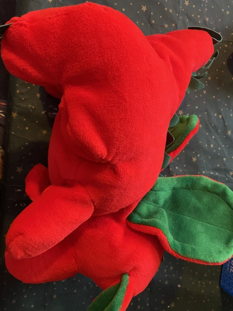 VINTAGE WELSH DRAGON soft toy Sinda Brand Dragon Teddy Fluffy £4.99 ...