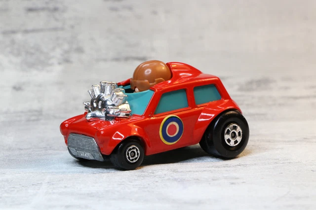VINTAGE MATCHBOX SUPERFAST Cooper Mini-Ha-Ha Red No. 14 Lesney 1975 ...