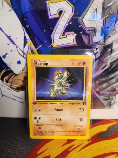 POKÉMON TCG MACHOP Team Rocket 59 Regular 1st Edition Common $4.00 ...