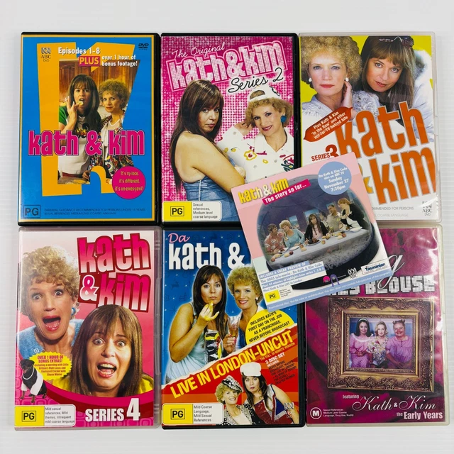 KATH & KIM Complete Series Season 1-4 Live Promo Big Girls Blouse DVD ...