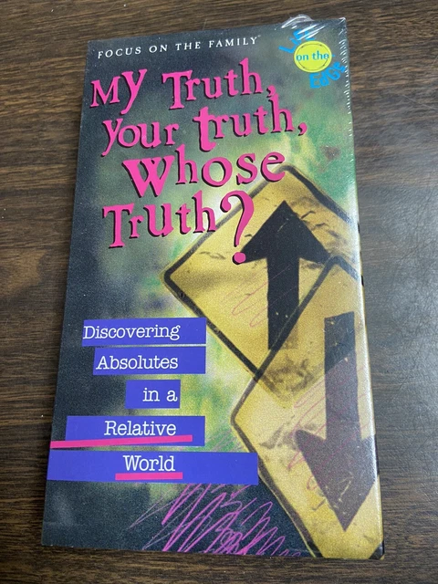 MY TRUTH YOUR Truth Whose Truth VHS Video Tape Focus On The Family 2000 ...