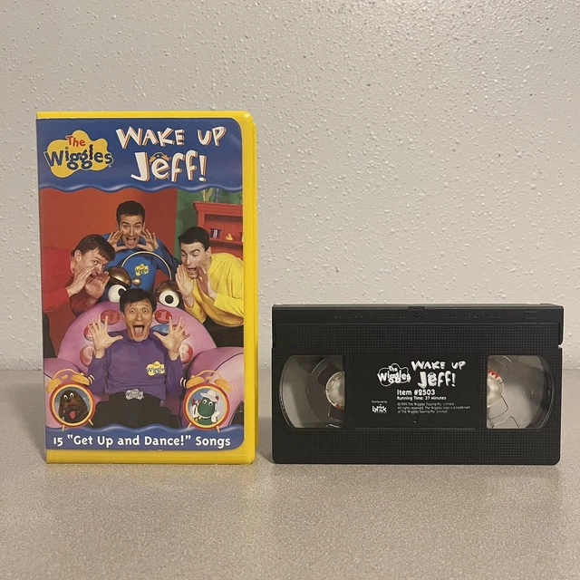 THE WIGGLES: WIGGLE Time 2001 CA VHS Yellow Clamshell - Rare side print ...