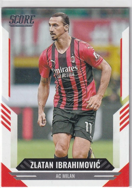 PANINI FIFA SCORE 2021-22 Soccer Trading Carte Mappa No. 104 Zlatan ...