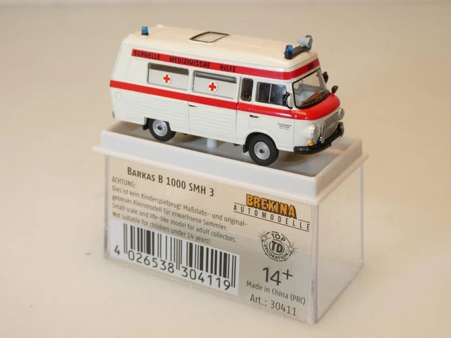 H0 OVP 1:87 Brekina DDR Ifa Barkas B 1000 SMH Braun Zwickau 30411 EUR ...