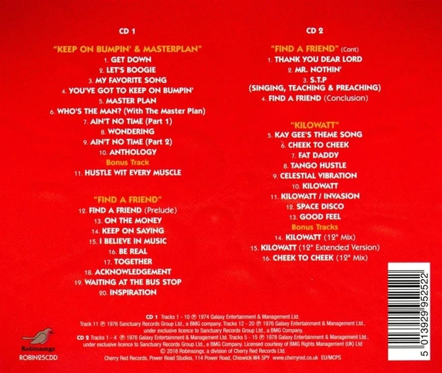 KAY-GEES - KEEP on bumpin'/Masterplan/Find a friend/Kilowatt - 2 CD ...