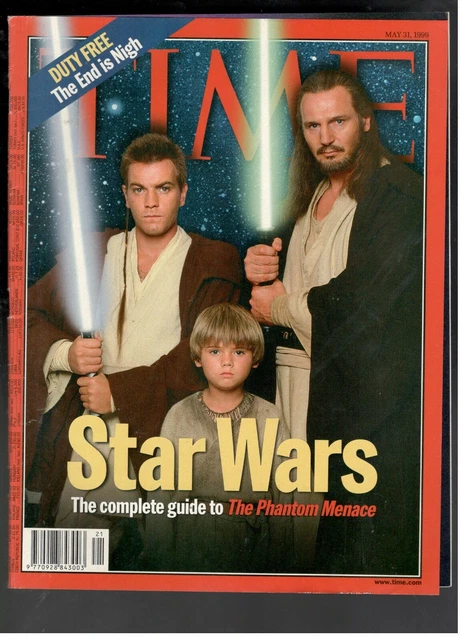 TIME MAGAZINE MAY 31, 1999 Star Wars The Complete Rail To The Phantom ...