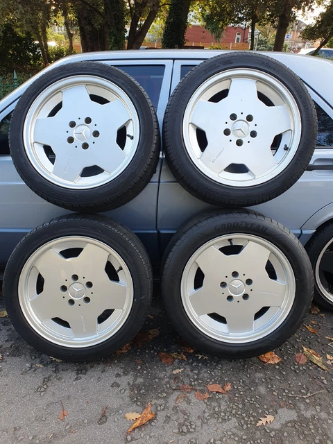 MERCEDES AMG AERO 1 Rims W126 W124 R129 W201 W123 C126 SEC SEL SE SL ...