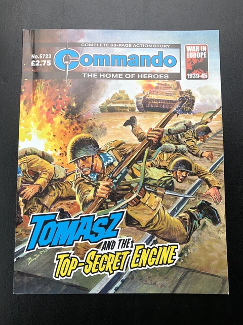 COMMANDO COMIC NO 5723 Tomasz And The Top-secret Engine EUR 2,33 - PicClick IT