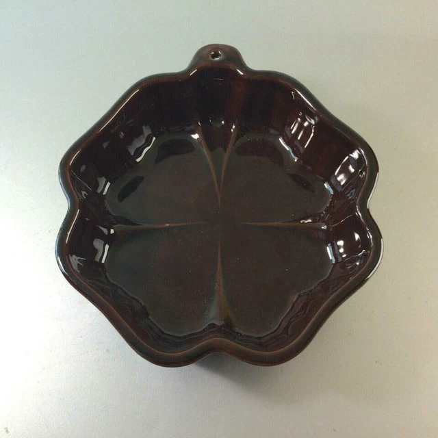 ALTE BACKFORM KLEEBLATT Puddingform Götterspeise Aspik Kuchen 18 cm ...