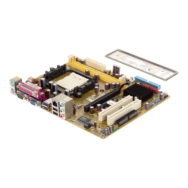MOTHERBOARD MICRO-ATX ASUS M2N-MX SE Socket AM2 DDR2 Pcie PCI £26.66 ...