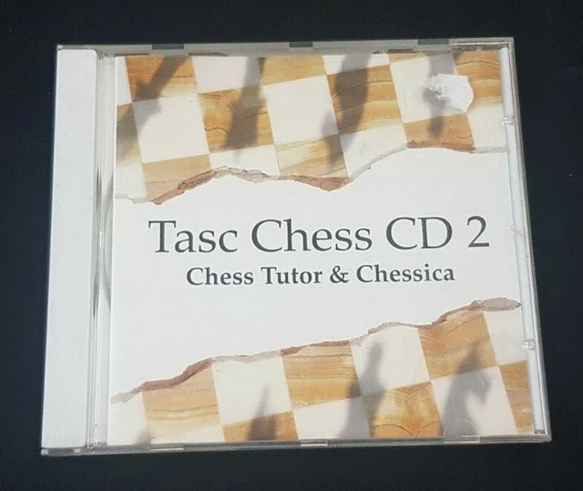 TASC CHESS CD 2 Chess Tutor & Chessica Vintage Chess Program Software 1999 EUR 11,26 - PicClick FR