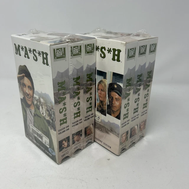 MASH THE COMPLETE First & Second Season's VHS Sealed Box Set £12.16 ...