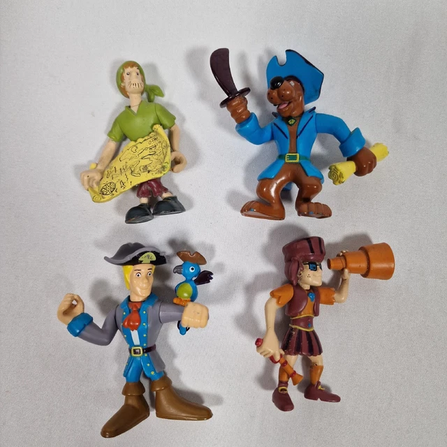Scooby Doo Pirate Crew Mystery Mates Velma Scooby Shaggy And Fred Figures 25 £499 Picclick Uk