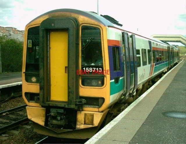 PHOTO CLASS 158 Dmu 158713 At Cumbernauld £1.50 - PicClick UK