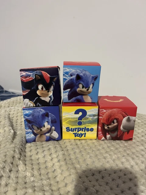 MCDONALD’S SONIC 3 Plush Ball Set Sonic, Knuckles £37.12 - PicClick UK