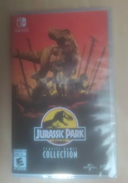 Jurassic Park Classic Games Collection Nintendo Switch Neuf Sous