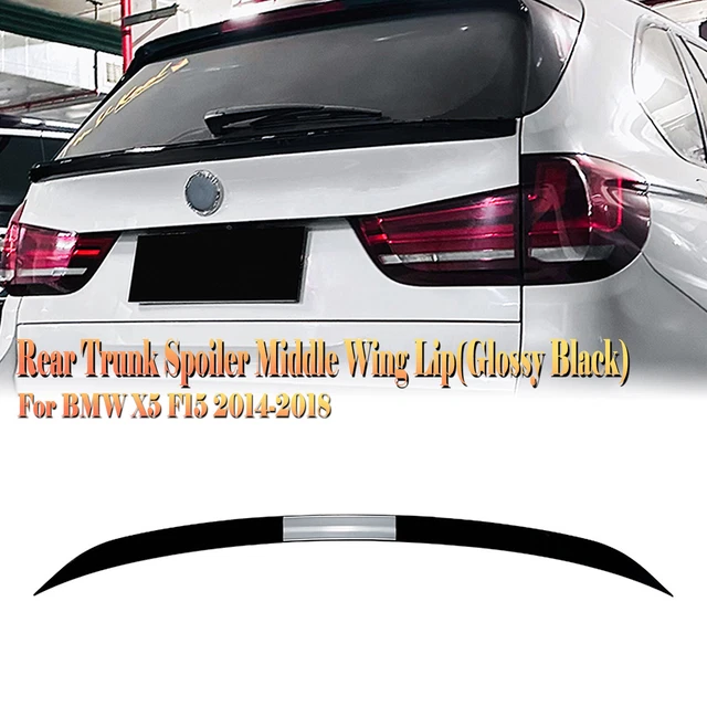 REAR TRUNK SPOILER Lip Middle Wing For BMW X5 F15 M Sport 2014-2018 ...