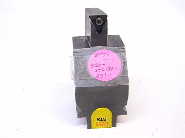 USED SANDVIK BT40 Block Tool System Cutting Unit 420-350132-R39-1 £47. ...