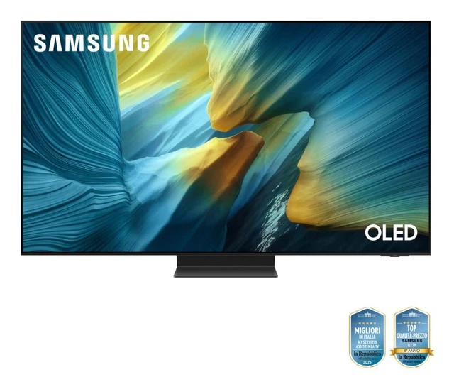 SAMSUNG TV TELEVISIONI QE55S95FATXZT TVC LED 55 OLED SMART ONE CONNECT ...