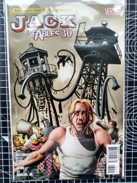 JACK OF FABLES Issue #30 (Vertigo Comics, Mar 2009) Bill Willingham EUR ...