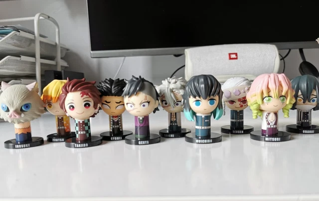 KIMETSU NO YAIBA Demon Slayer Hashira Tanjiro Genji Zenitsu Figura ...