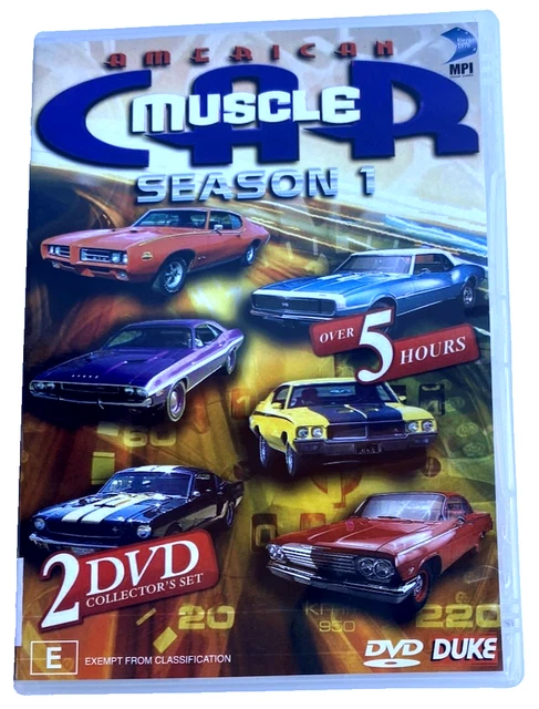 AMERICAN MUSCLE CAR Season One 2 Disc Dvd collector's set $25.00 ...