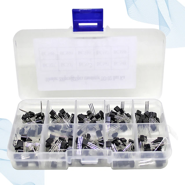 KIT TRANSISTOR ELETTRONICI 2N3904 transistor transistor silicio EUR 9 ...