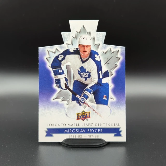 2017-18 UPPER DECK Toronto Maple Leafs coupe centenaire #84 Miroslav ...