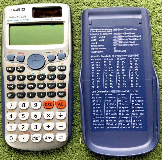CASIO FX-991ES PLUS Scientific Calculator - Hard Case £7.99 - PicClick UK