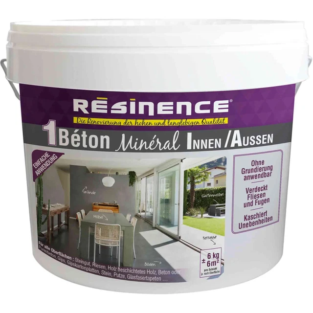 R Sinence B Ton Min Ral Betonputz Schiefer 6 Kg Bauhaus