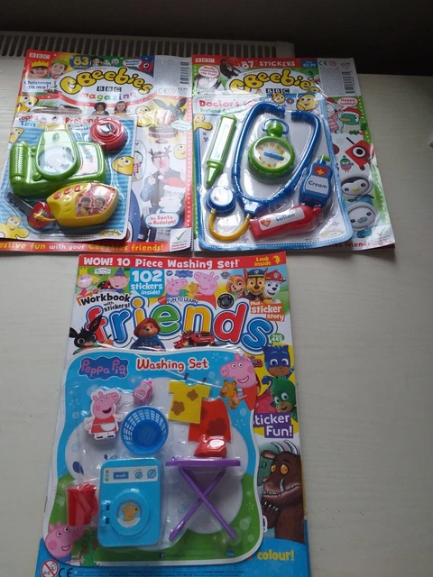 CBEEBIES FUN TO Learn Friends Children's Magazines Job Lot Peppa Pig ...
