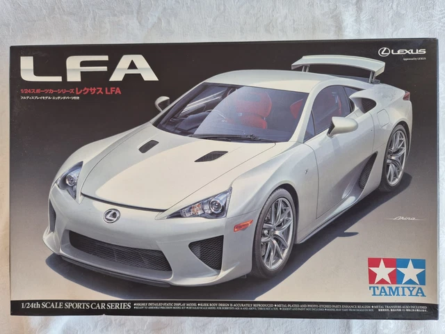 TAMIYA 1/24 SCALE Lexus Lfa Fully Detailed Model Car Kit With Photo Etch #24319 £56.88 - PicClick UK