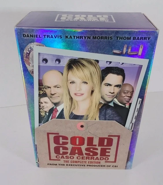 RARE COLD CASE Files Seasons 1-7 Complete Series 44 Discs VGUC $300.00 ...