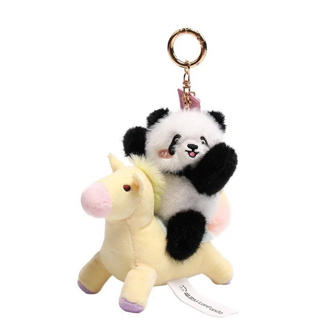 PANDA PLUSH KEYCHAIN With Anti Fake Laser Mark For Graduation Gifts $18 ...