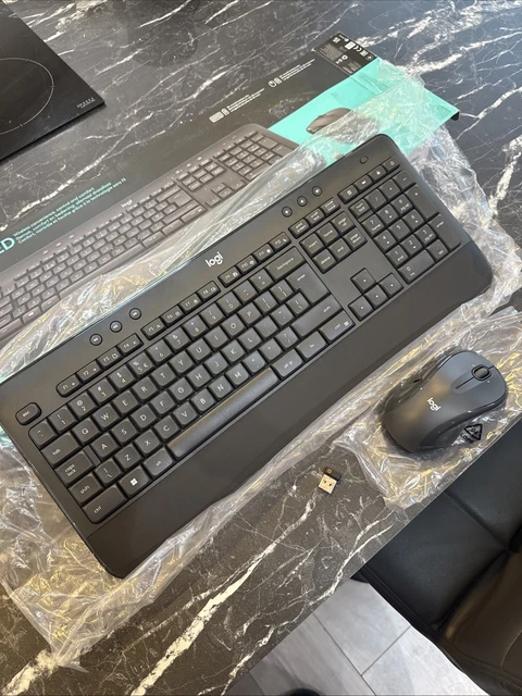 LOGITECH ADVANCED KEYBOARD And Mouse Combo Mk545 - Used £25.00 ...