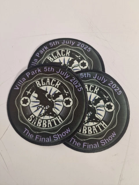 BLACK SABBATH BACK to the Beginning Sew On Printed Back Patch £5.42 ...