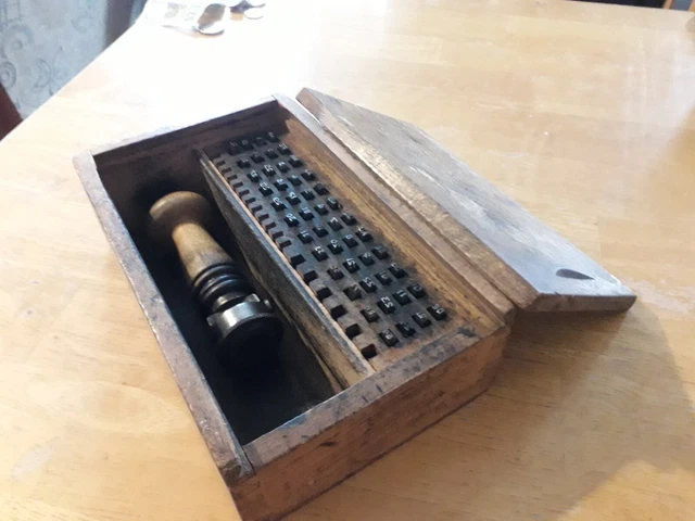 GPO POST OFFICE date-stamp in box, with date plugs. Swinton, Mexborough ...