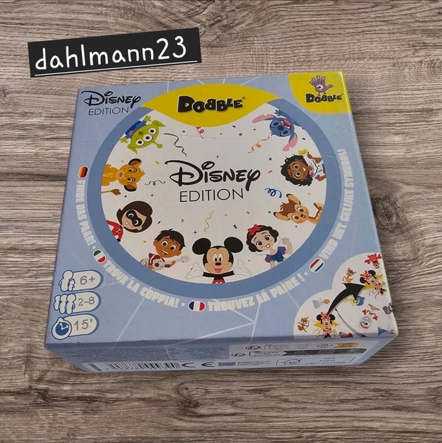 DOBBLE DISNEY FAMILIENSPIEL 90 Karten Kartenspiel deutsch EUR 5,00 - PicClick DE