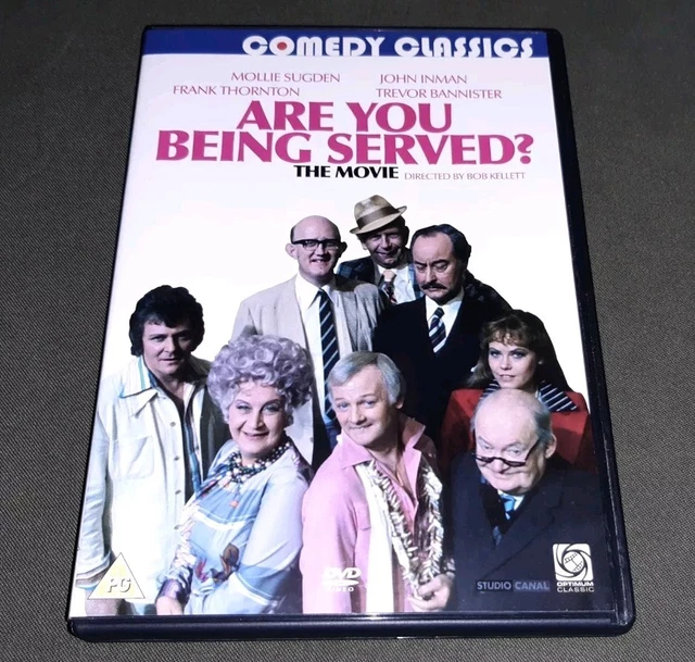 UK DVD. ARE YOU BEING SERVED? The Movie (1977) John Inman, Mollie ...