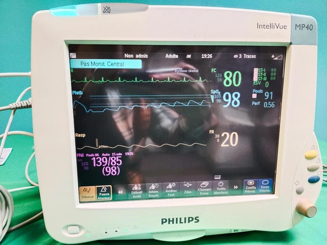 PHILIPS INTELLIVUE MP40 Patient Monitor / Patient Monitor £396.12 ...