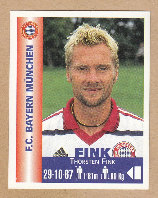 PANINI - EURO Super Club - 1999 - Thorsten Fink - FC Bayern Monaco ...